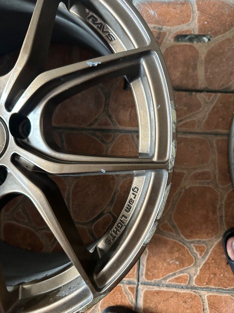 17 inch rays gramlights design, Car Parts & Accessories, Mags and Tires ...