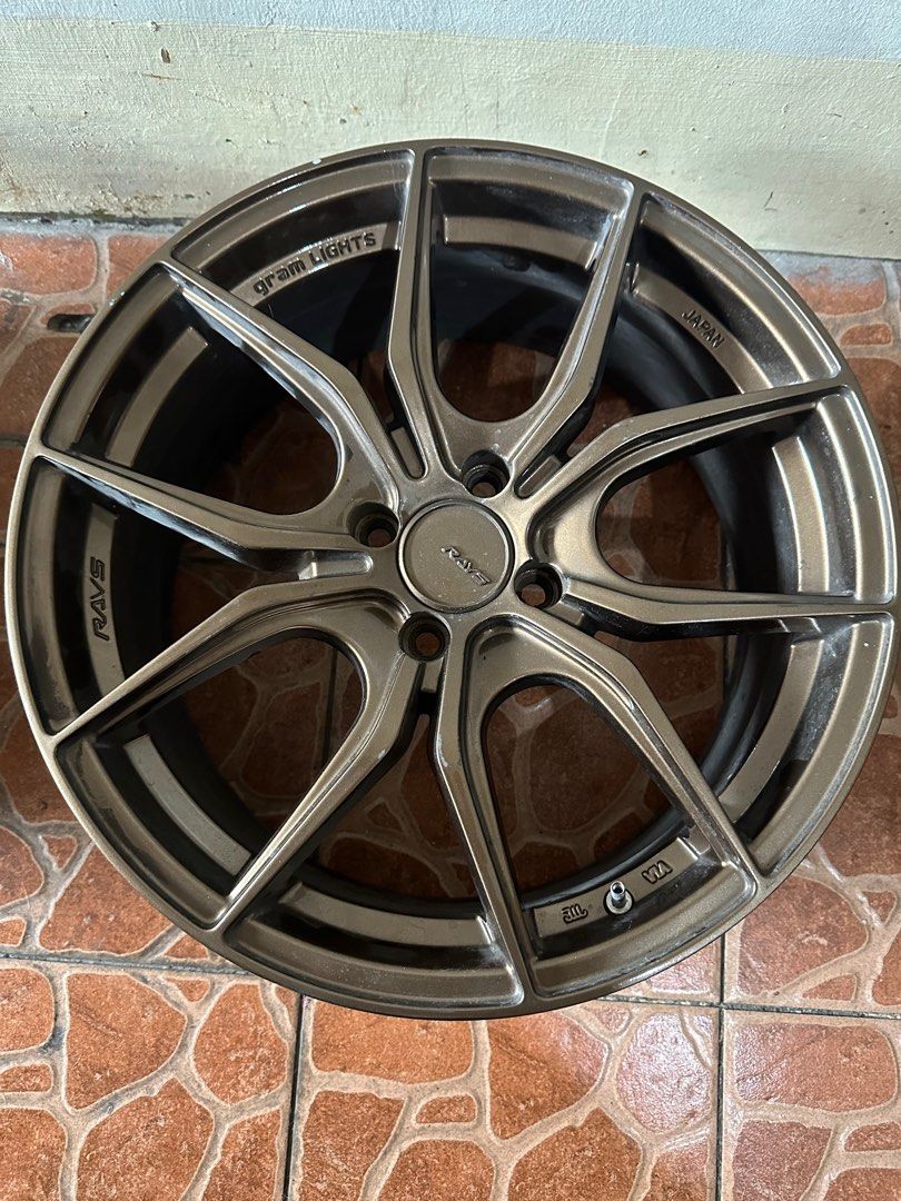17 inch rays gramlights design, Car Parts & Accessories, Mags and Tires ...