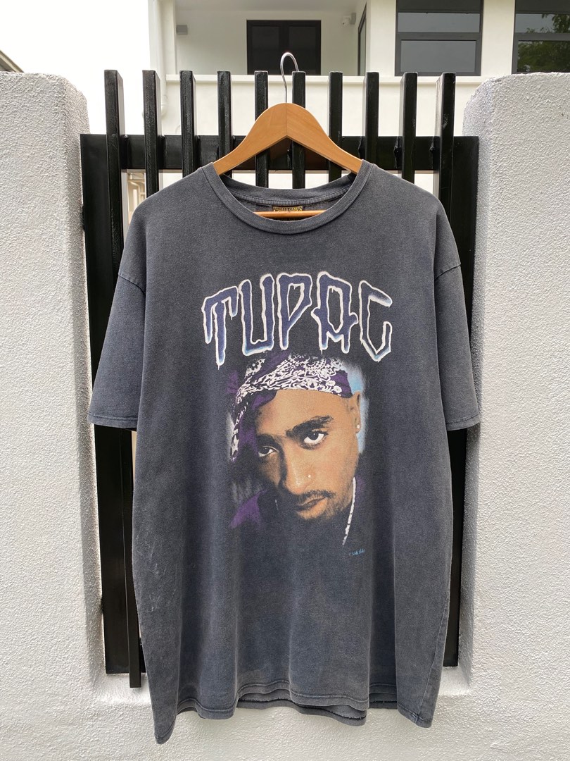 2PAC SHAKUR, Men's Fashion, Tops & Sets, Tshirts & Polo Shirts on Carousell