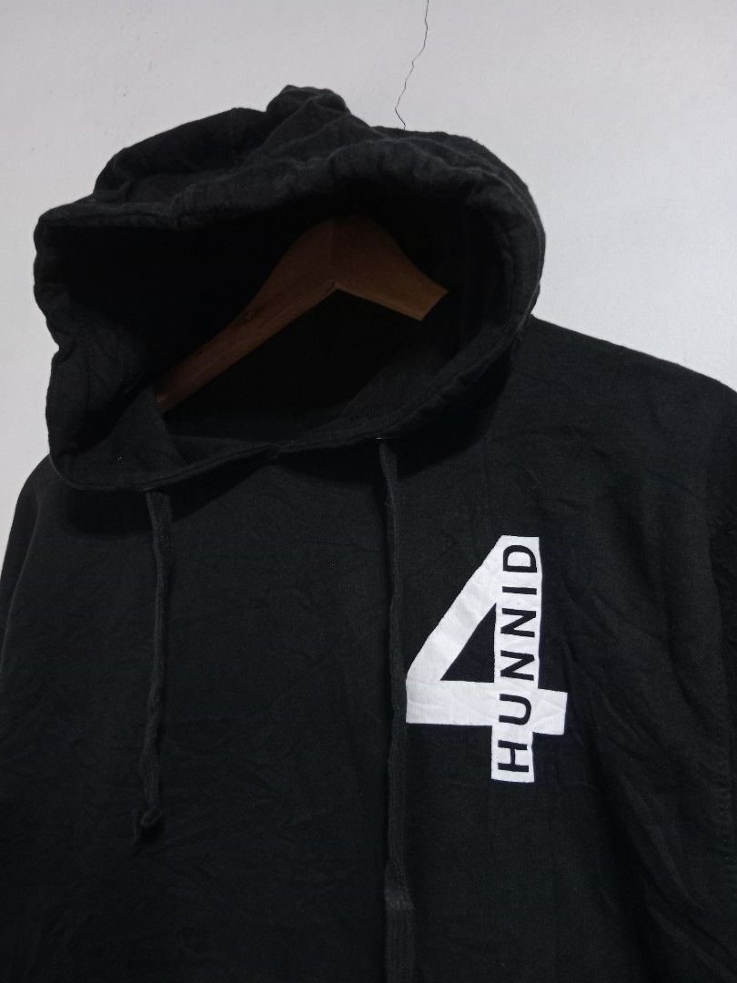 4 hunnid Hoodie Chest logo on Carousell