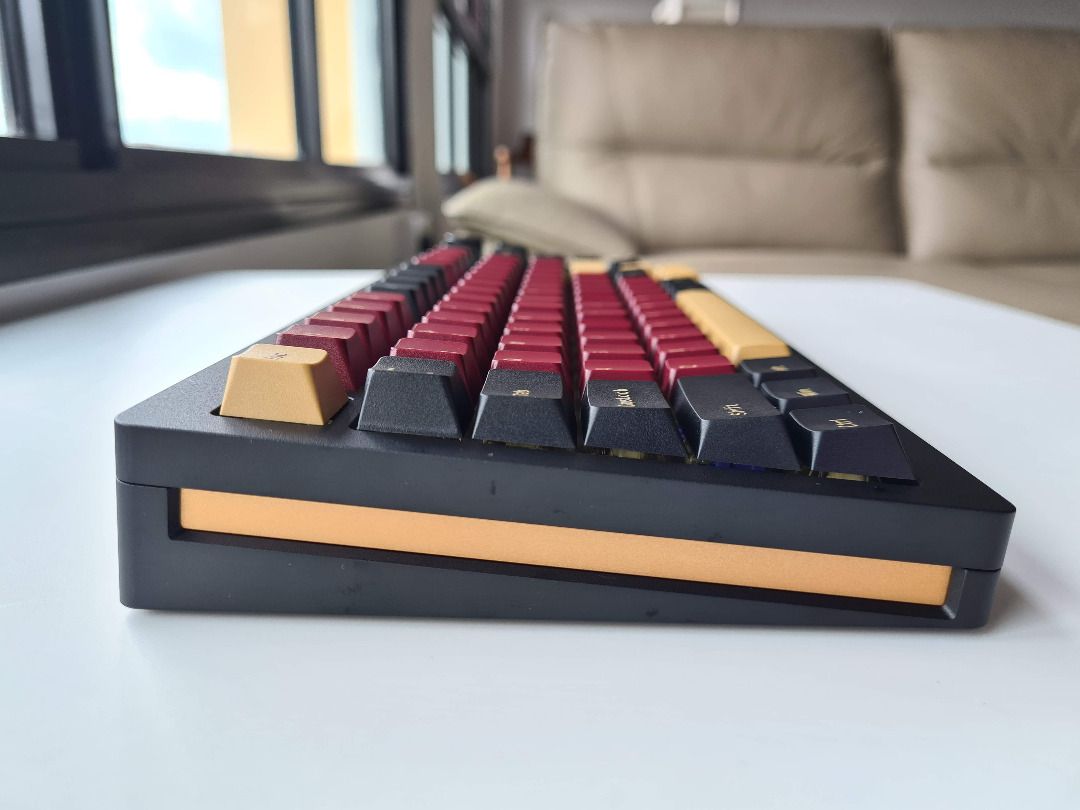 75% Custom Mechanical Keyboard (RedSamurai1207) - Fully Modded Tri Mode Aluminium, Computers ...