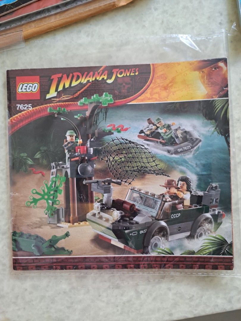 7625 79107 indiana jones , the lone ranger 說明書 lego, 興趣及遊戲, 玩具 & 遊戲類 ...
