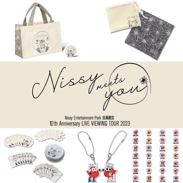 日本代購 日本10th Anniversary LIVE VIEWING TOUR 2023 -Nissy Meets You-, 預購 - Carousell