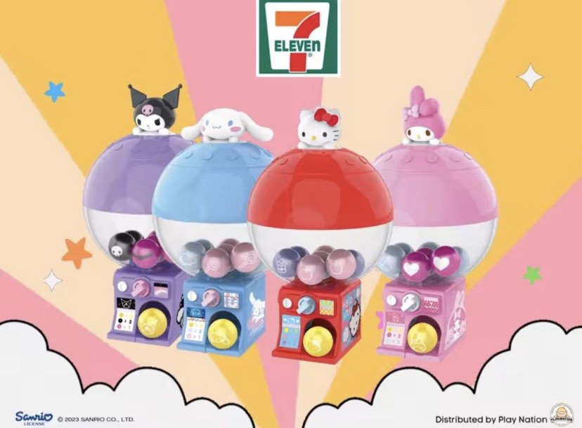 [BNIB] NEW Sanrio Mini Capsule Machine Gashapon Gachapon Toy Hello ...