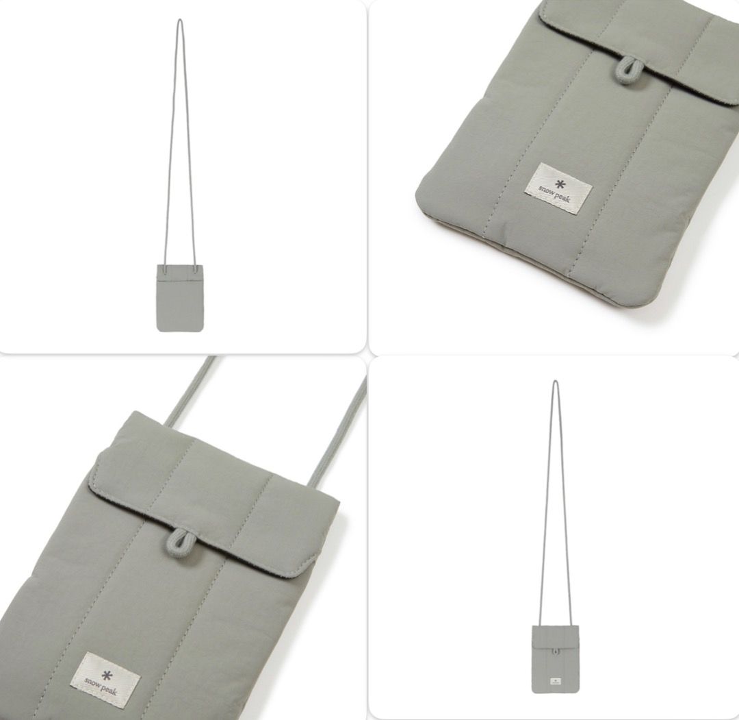 韓版 Snow peak mini cross bag 出街 戶外 旅行 有型 迷你包 細袋 多色, 名牌, 手袋及銀包 - Carousell