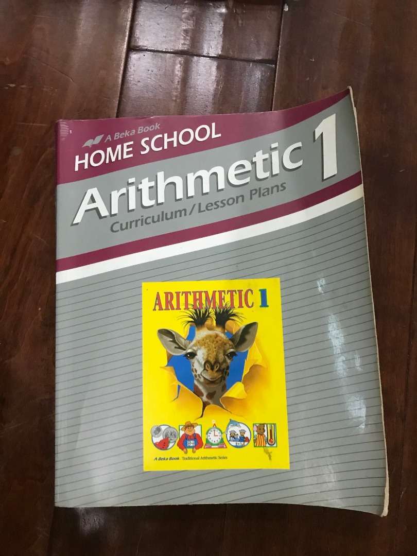 A Beka Book - Arithmetic 1 - Lesson Plans, Hobbies & Toys, Stationary ...