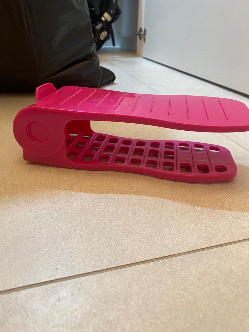 Adjustable shoe stacker, Furniture & Home Living, Home Improvement ...