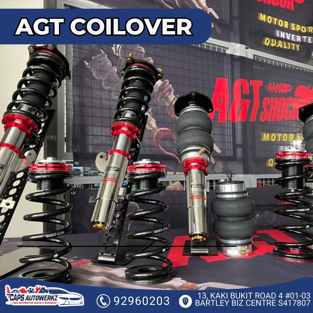 AGT Inverted Performance Coilovers / Adjustable Suspension for AUDI ...