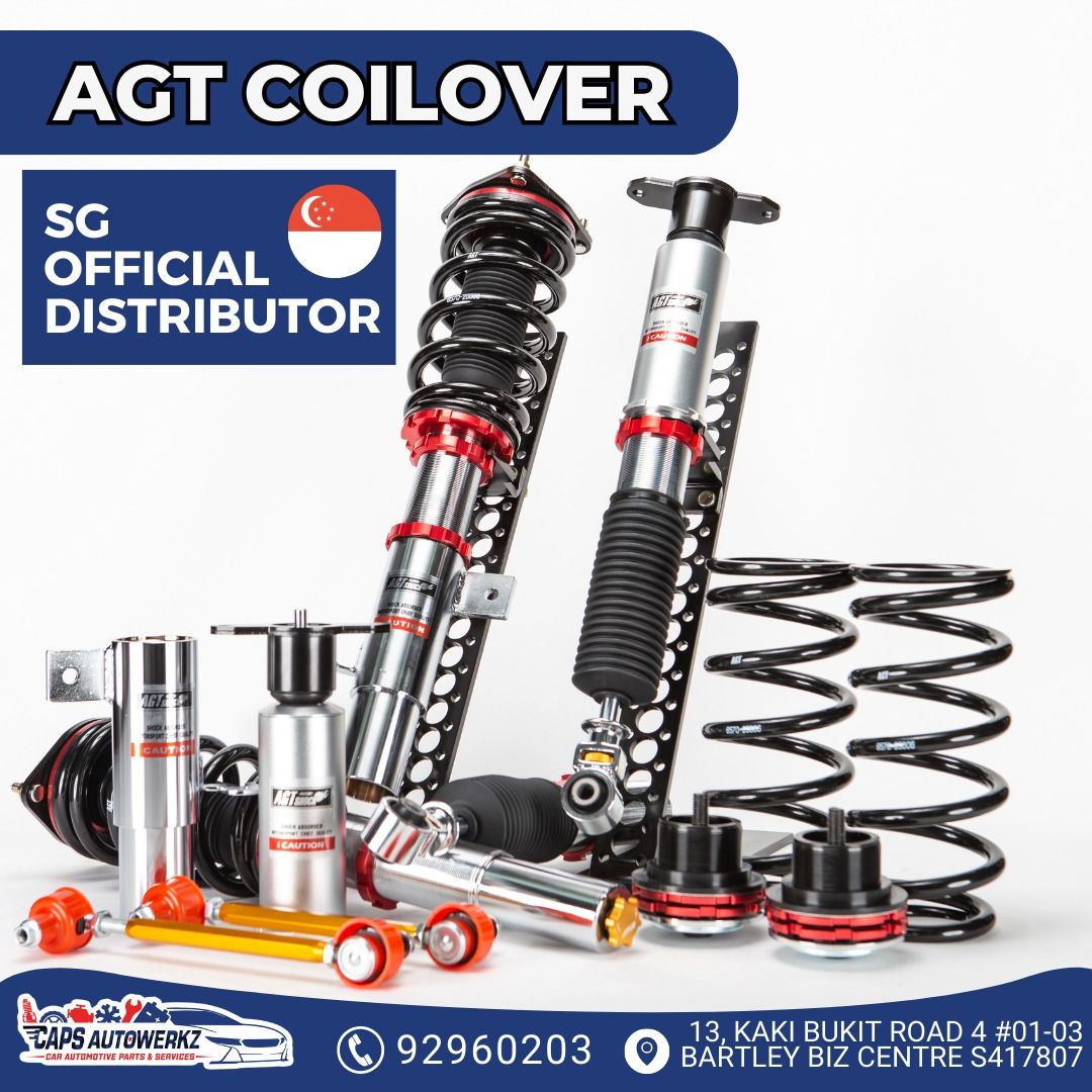 AGT Inverted Performance Coilovers / Adjustable Suspension for AUDI ...