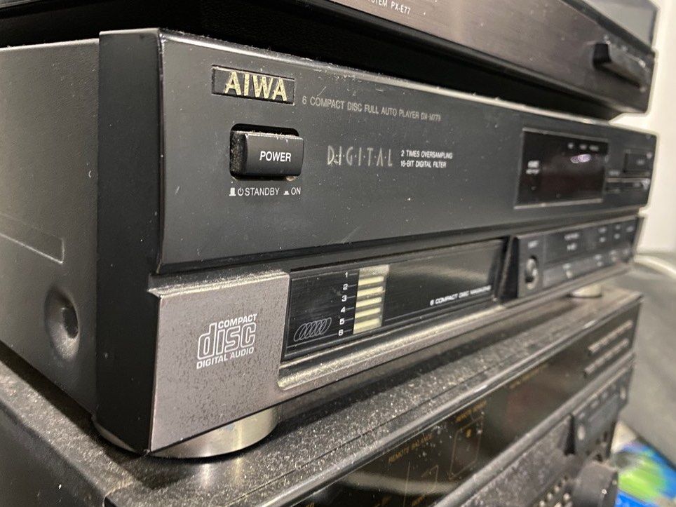 Aiwa Vintage CD Player DX-M779, Audio, Other Audio Equipment on Carousell