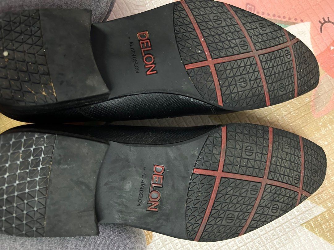 Alain Delon Original Leather Shoes, Men's Fashion, Footwear, Dress ...
