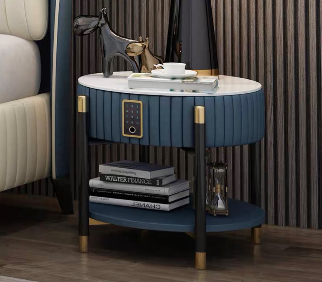 ALTOS Modern Digital Lock SideTable, Furniture & Home Living, Furniture ...