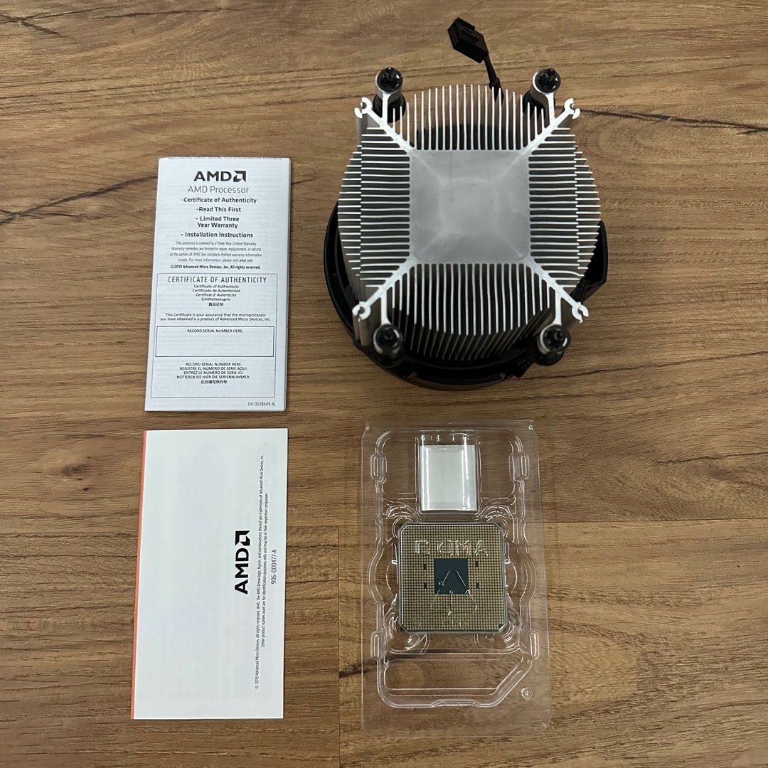 AMD Ryzen 5 3600 CPU with Wraith Spire Stock Cooler AM4, Computers ...