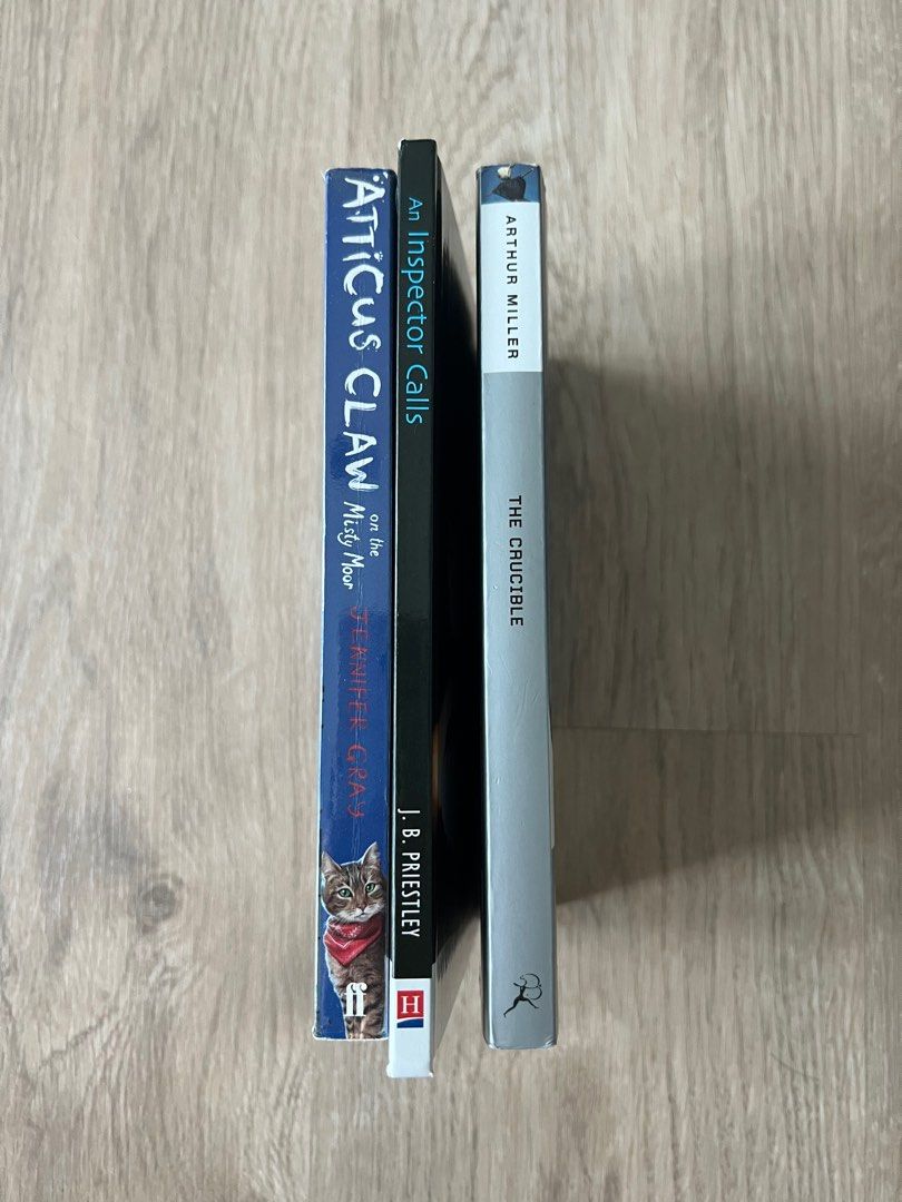 [GCSE] An inspector calls, Atticus claw, ARTHUR MILLER, 興趣及遊戲, 書本 & 文具 ...