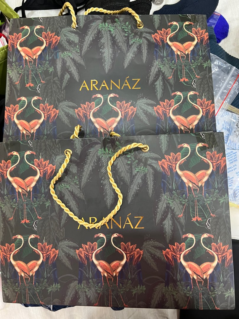 Aranaz Paper bag, Women's Fashion, Bags & Wallets, Purses & Pouches on ...