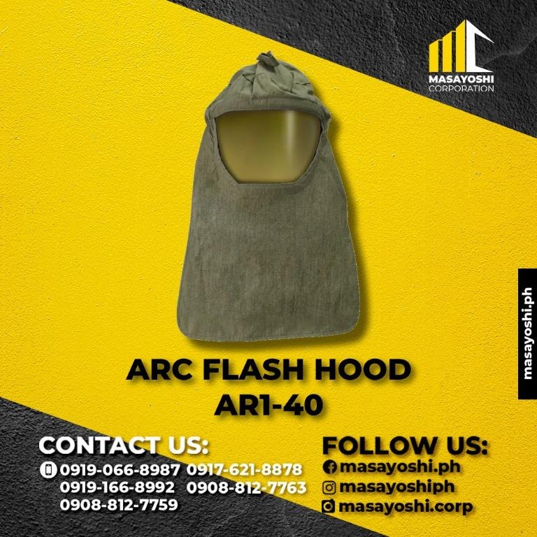 Arc Flash Hood AR1-40 | PPE | Arc Flash Suit | Arc Flash Hood | Safety ...