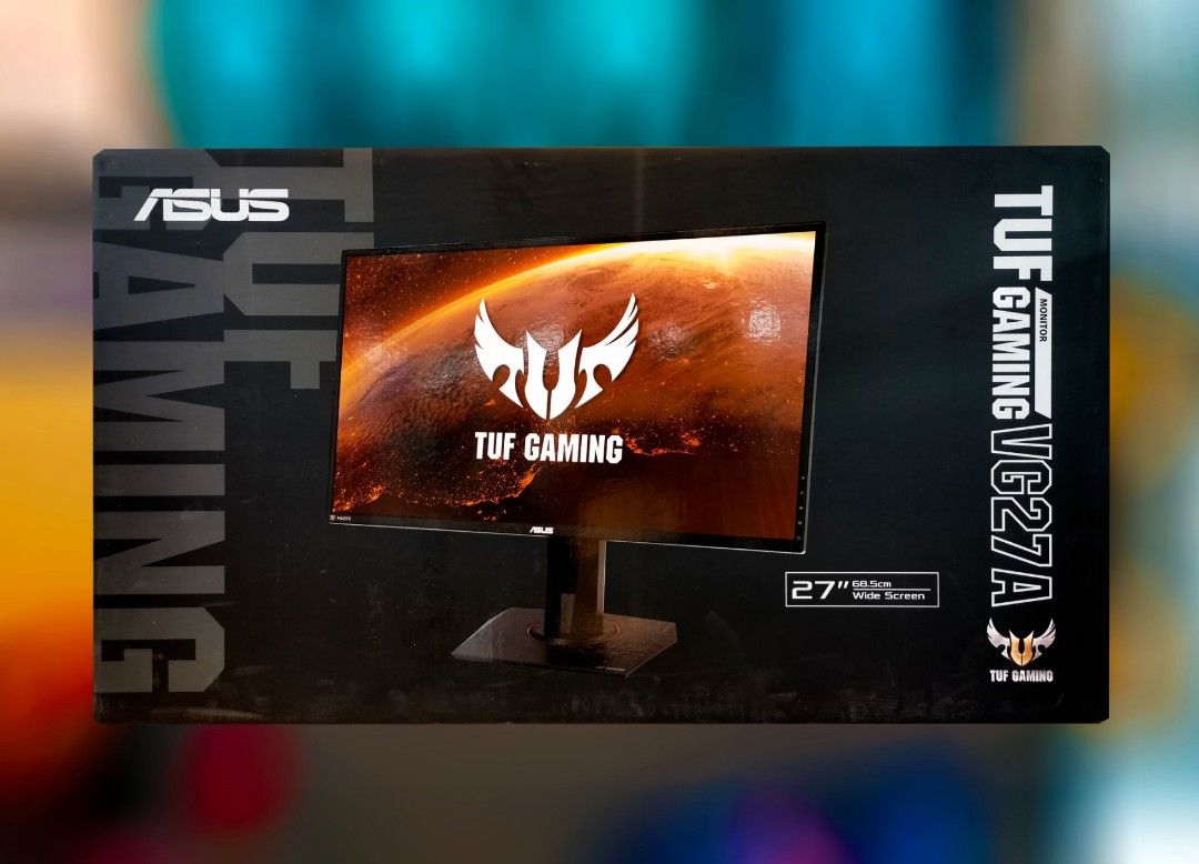 ASUS TUF VG27AQ 27" IPS 165HZ WQHD 2560X1440 G-SYNC GAMING MONITOR ...