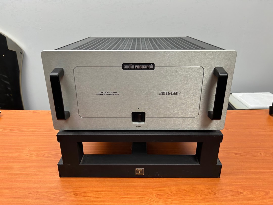 Audio Research VT100 MkIII Tube Power Amplifier w/ Sound Anchors Stands ...