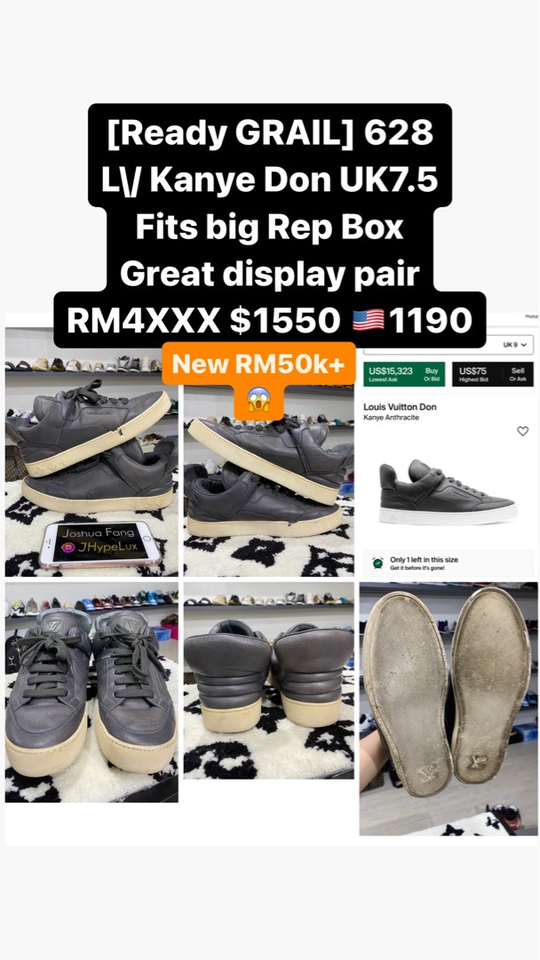 Authentic Louis Vuitton Don Kanye UK7.5, Luxury, Sneakers & Footwear on ...