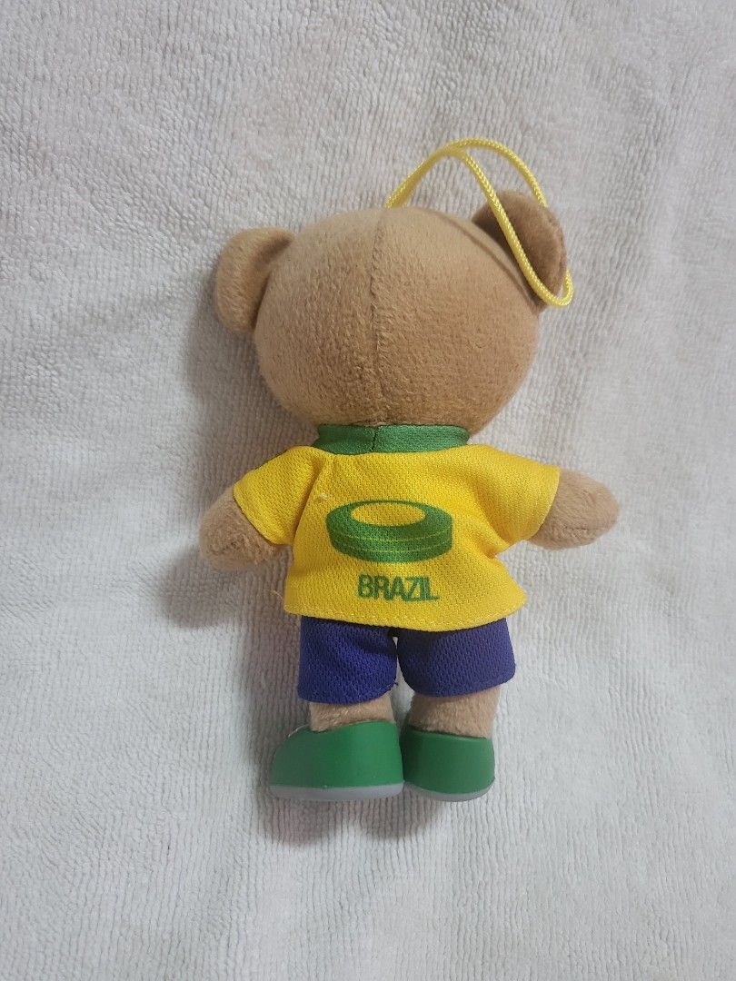 Authentic Rare 7-Eleven 7-11 2014 Fifa World Cup Football Bolario Teddy ...