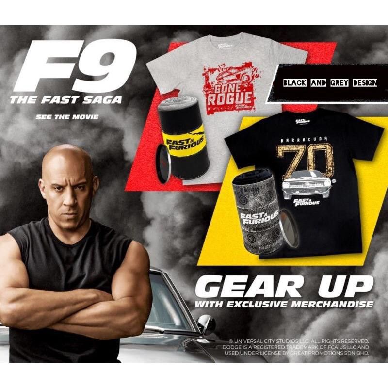 BAJU FAST & FURIOUS F9 the fast saga (GSC), Men's Fashion, Tops & Sets ...