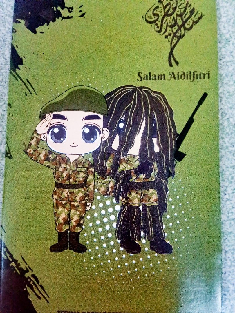 Barisan Hadapan Angpow, Sampul Duit Raya Tentera Malaysia., Hobbies ...