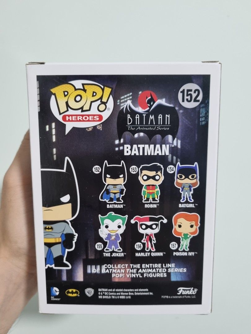 Batman #152 Funko Pop Animated Series, Hobbies & Toys, Toys & Games on ...