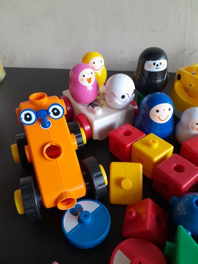 Benesse Blocks and Vehicles on Carousell