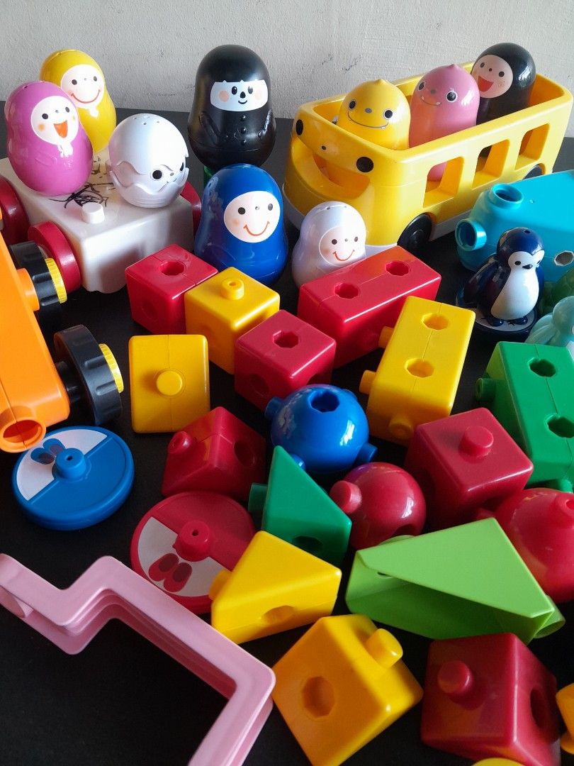 Benesse Blocks and Vehicles on Carousell