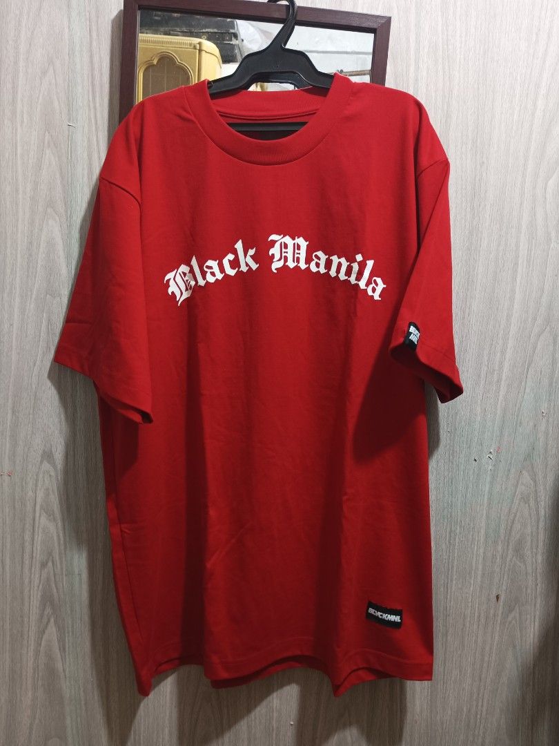 Black Manila Clothing "Loved or Feared" Red, Men's Fashion, Tops & Sets ...