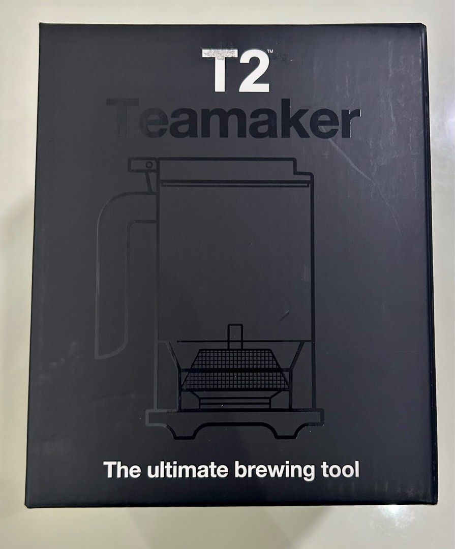 BNIB: T2 TeaMaker 500ml - free tea set, Furniture & Home Living, Kitchenware & Tableware, Coffee ...