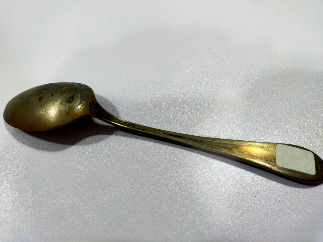 Brass Raffles Hotel Spoon, Hobbies & Toys, Memorabilia & Collectibles ...