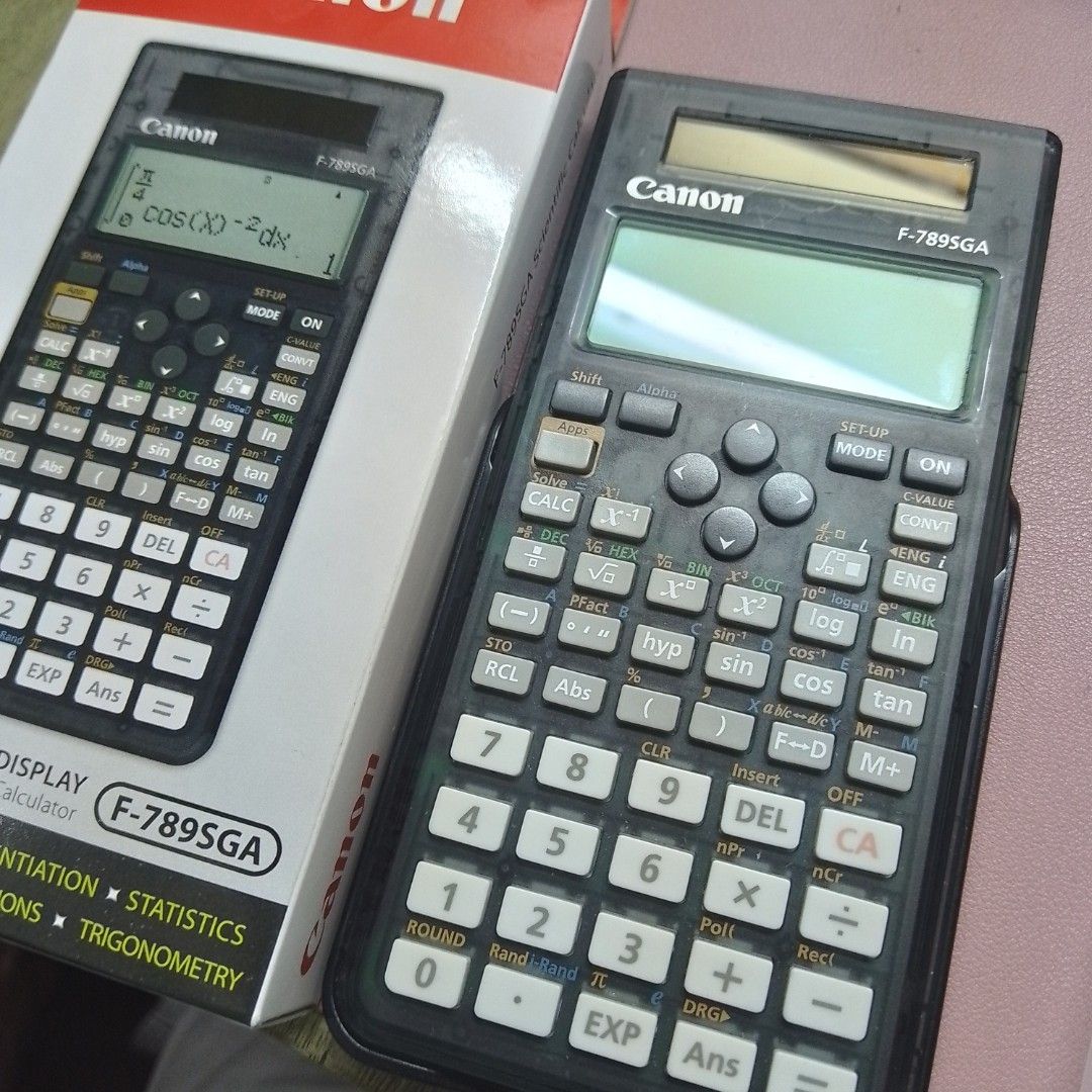CANON F789SGA CALCULATOR, Computers & Tech, Office & Business ...