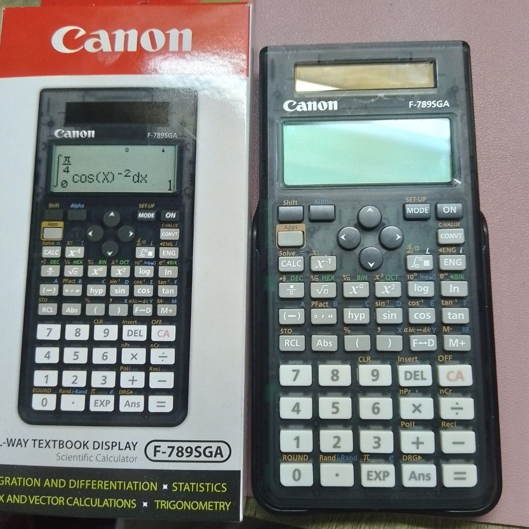 CANON F789SGA CALCULATOR, Computers & Tech, Office & Business ...