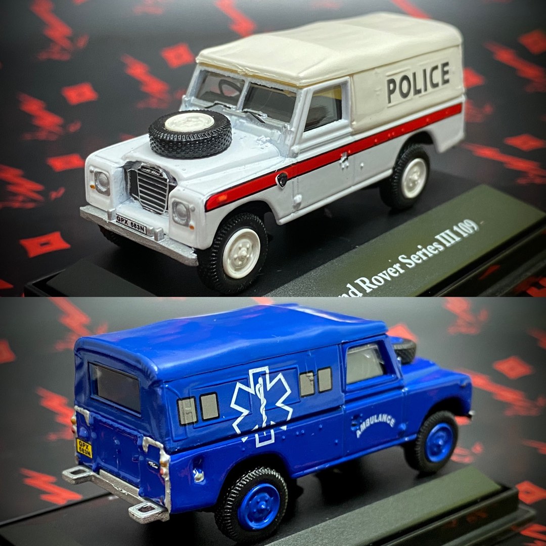 Cararama Bishop Land Rover Defender Series III 109 > about Hot Wheels ...