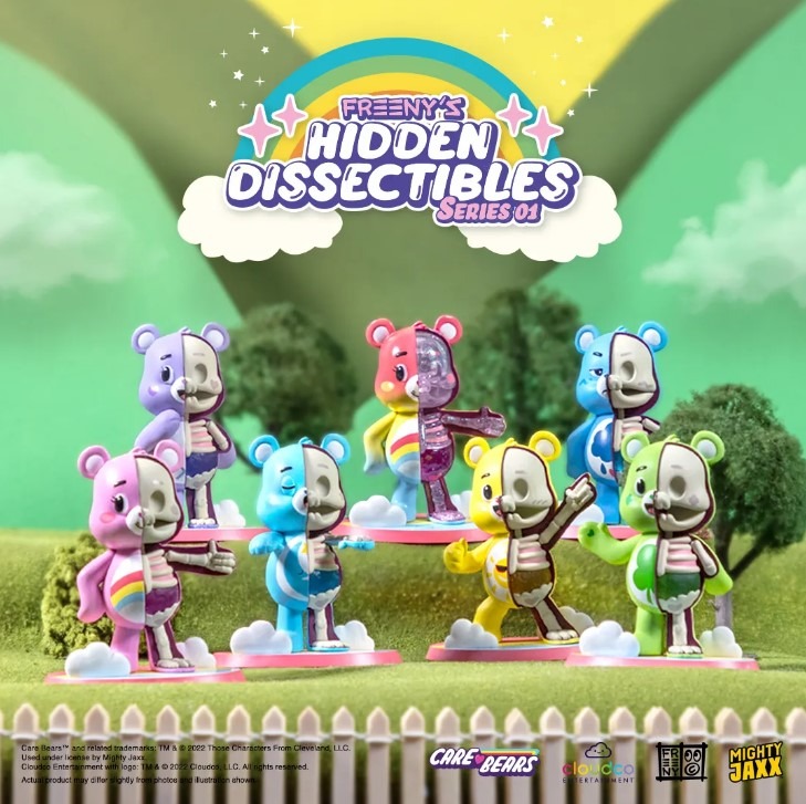 Care Bears Hidden Dissectibles 01 [BNIF] (Cheer Bear, Good Luck Bear ...