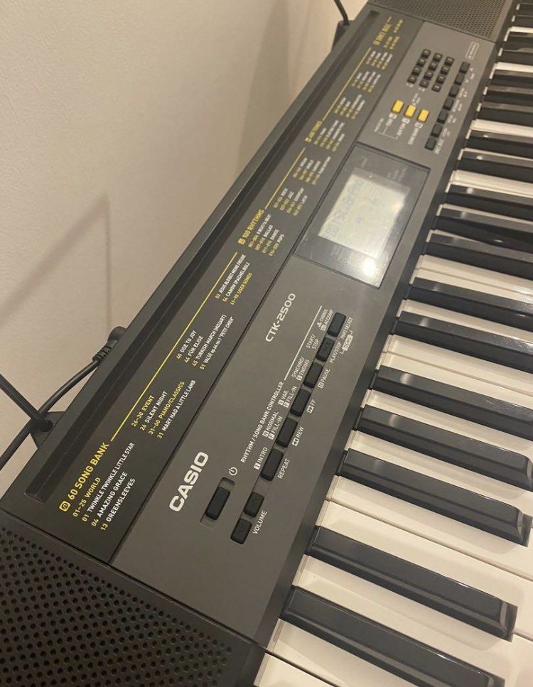 Casio Keyboard CTK2500, Hobbies & Toys, Music & Media, Musical ...
