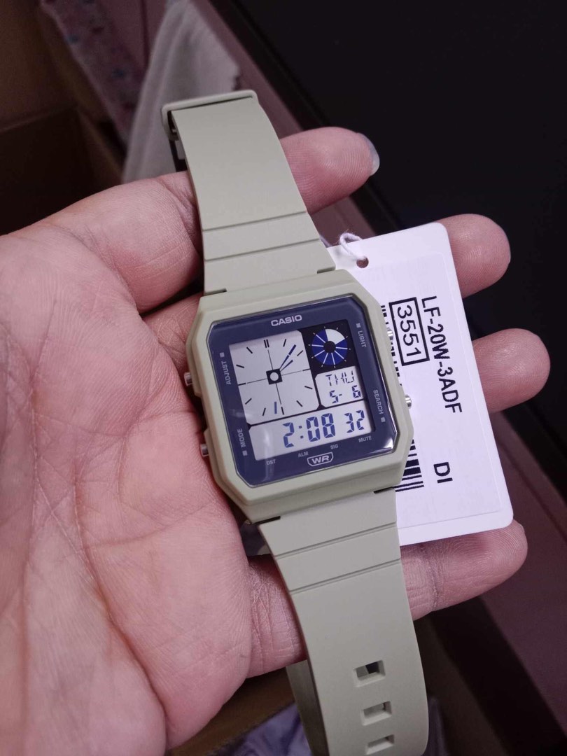 Casio Watch LF20W-3 LF20W-3A, Men's Fashion, Watches & Accessories ...
