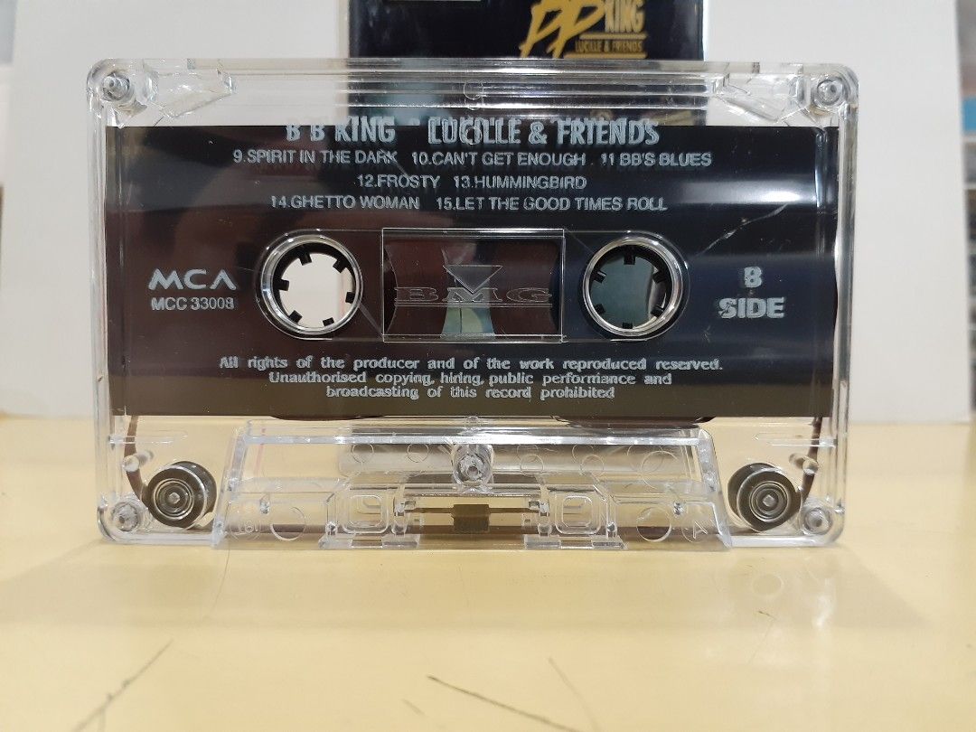 (Cassette) BB King.Lucille&Friends, Hobbies & Toys, Music & Media, CDs ...