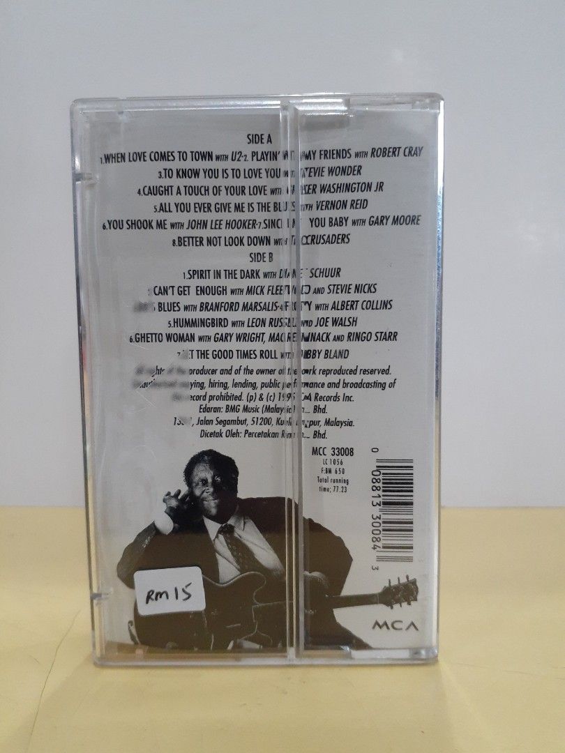 (Cassette) BB King.Lucille&Friends, Hobbies & Toys, Music & Media, CDs ...