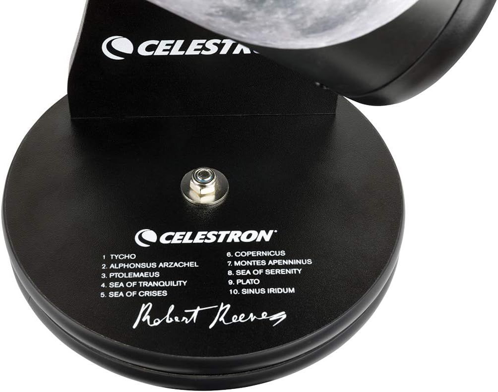 Celestron Signature Series Moon By Robert Reeves Features A Superb Moon ...