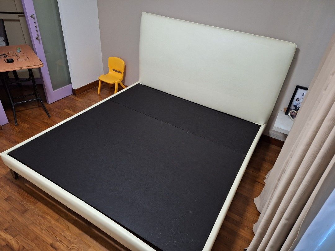 Cellini bed frame (king size), Furniture & Home Living, Furniture, Bed ...