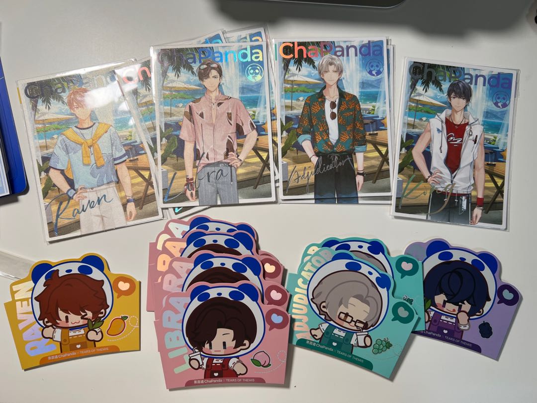 ChaPanda x Tears of Themis, Hobbies & Toys, Memorabilia & Collectibles ...
