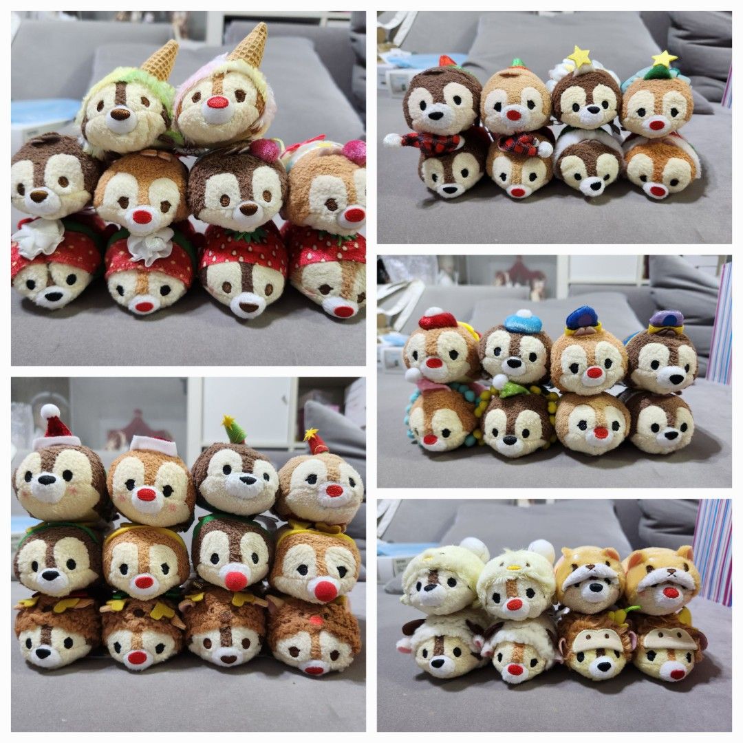Chip & Dale Disney Tsum Tsum, Hobbies & Toys, Toys & Games on Carousell