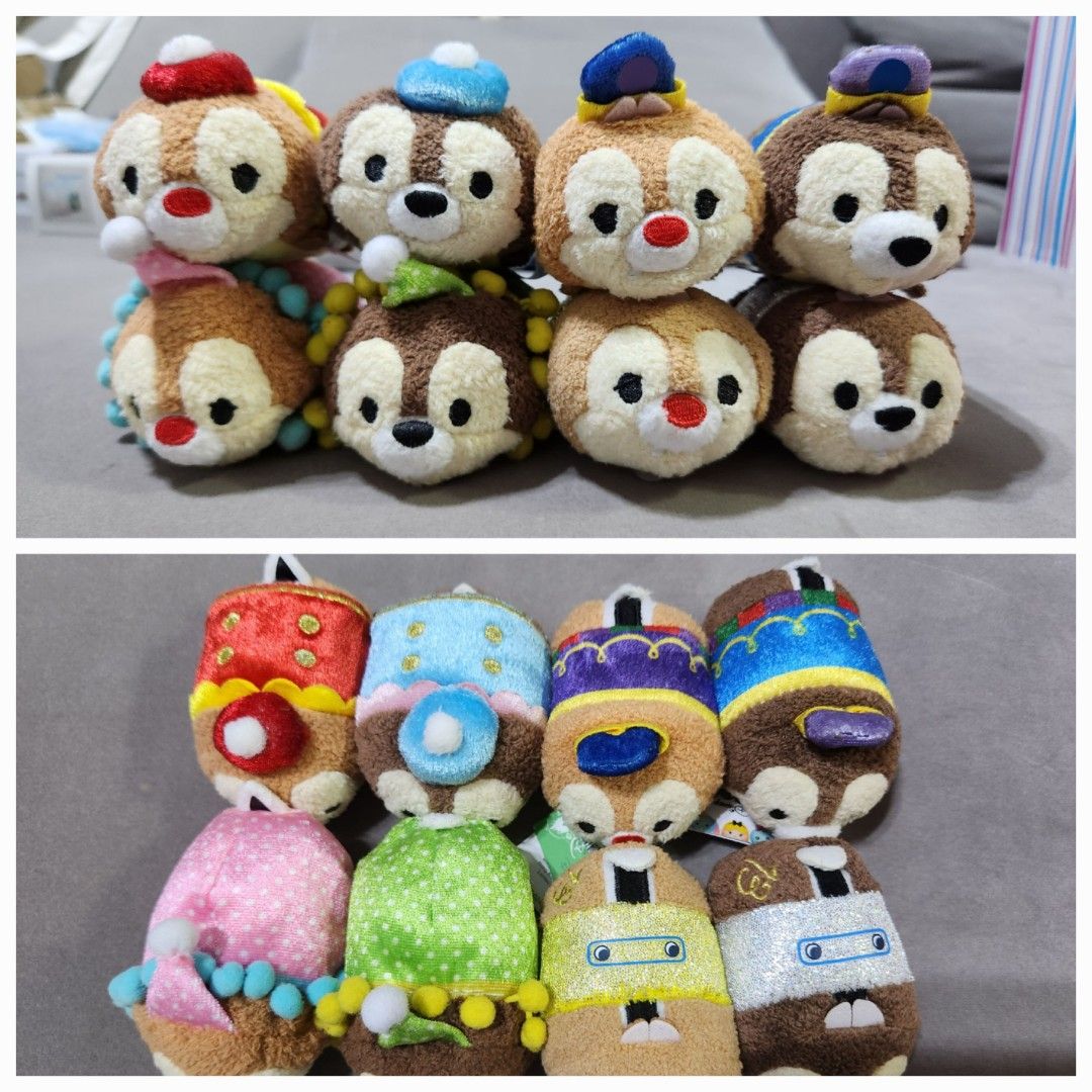 Chip & Dale Disney Tsum Tsum, Hobbies & Toys, Toys & Games on Carousell