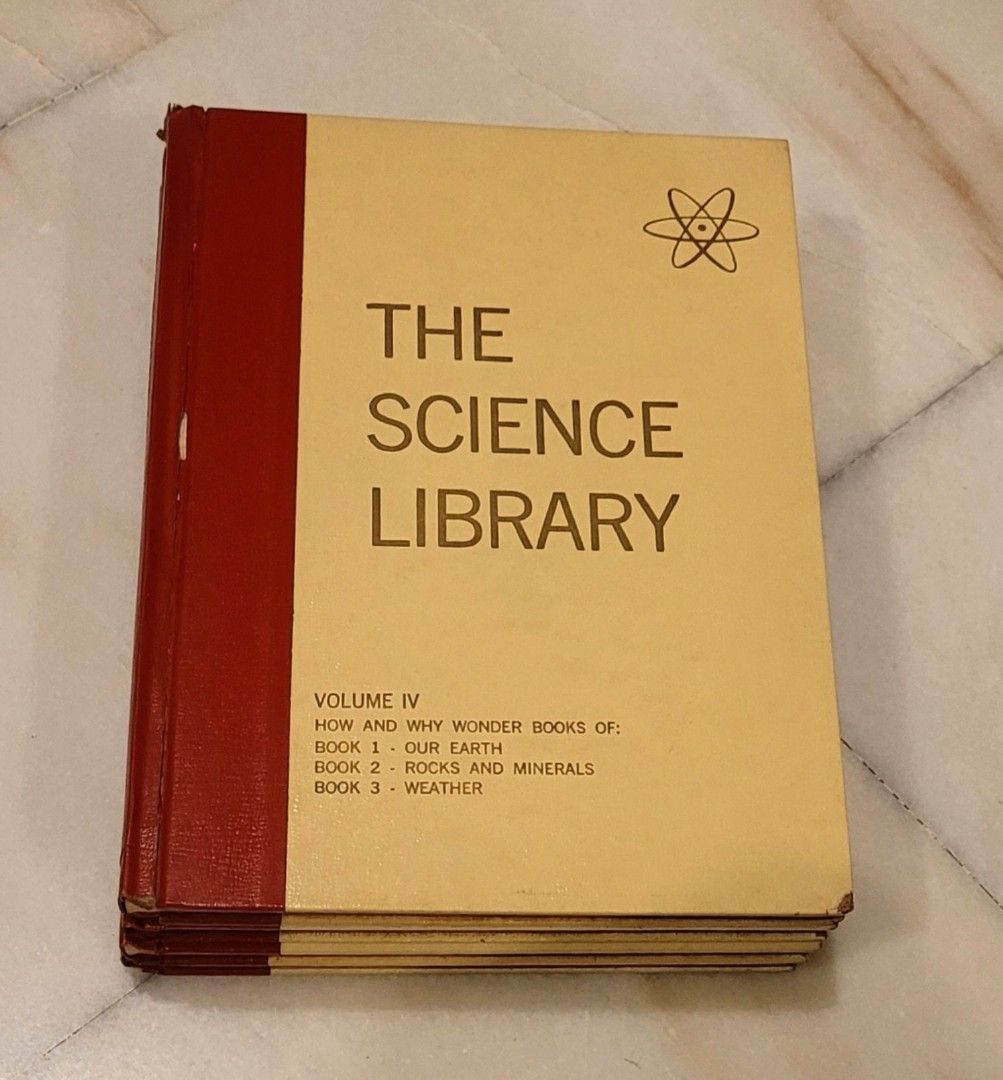 VINTAGE BOOK SET THE SCIENCE ( PRINTING 1972 ) FOR COLLECTION, Hobbies ...