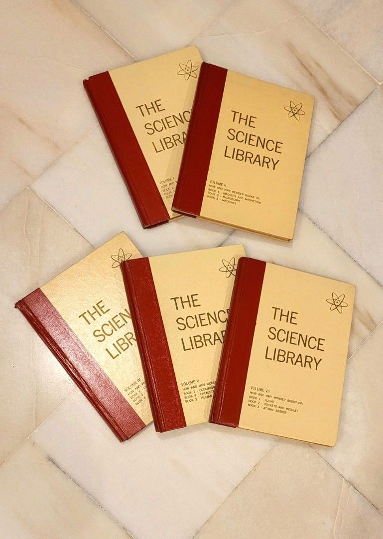 VINTAGE BOOK SET THE SCIENCE ( PRINTING 1972 ) FOR COLLECTION, Hobbies ...