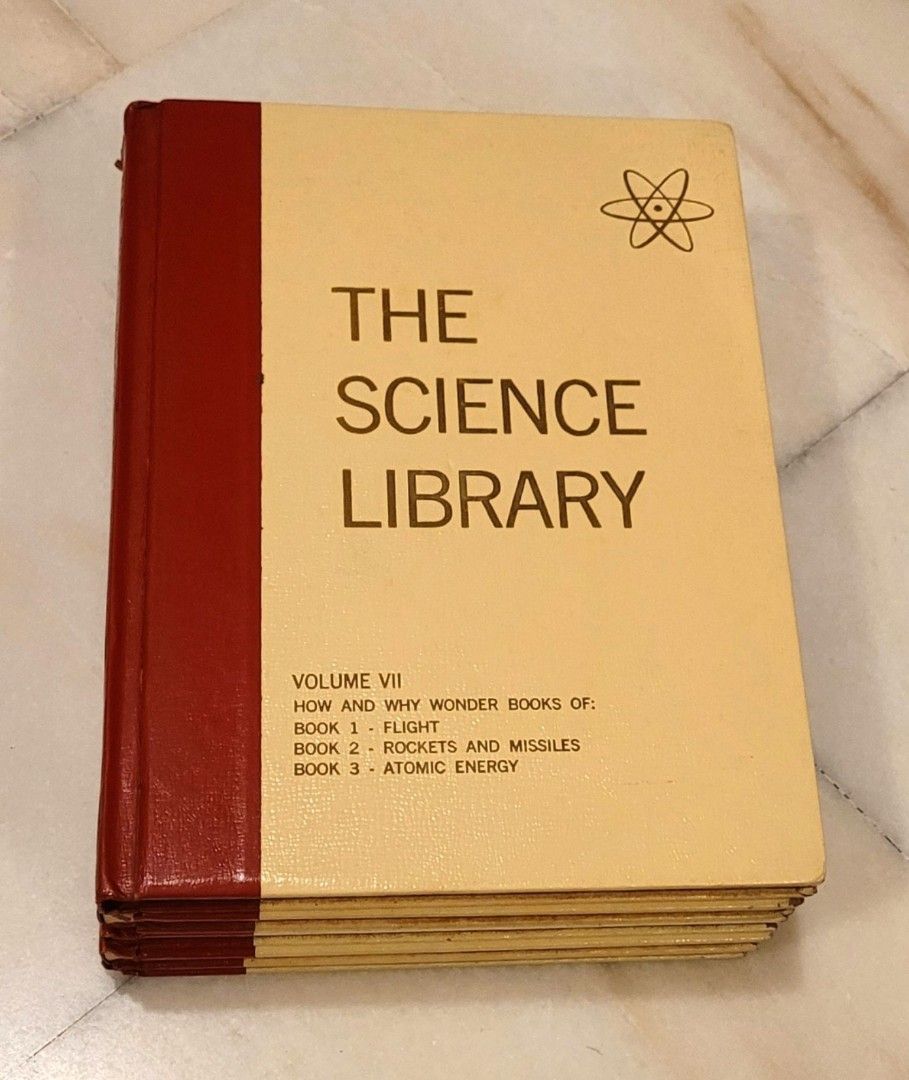 VINTAGE BOOK SET THE SCIENCE ( PRINTING 1972 ) FOR COLLECTION, Hobbies ...
