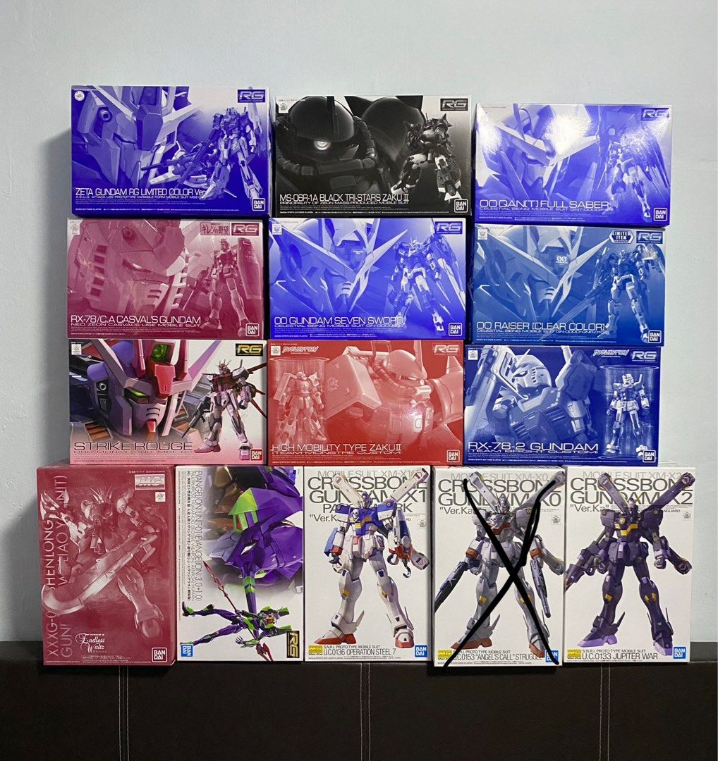 Clearance Metal Build RG Mg Hg FRS model kits, Hobbies & Toys, Toys & Games on Carousell