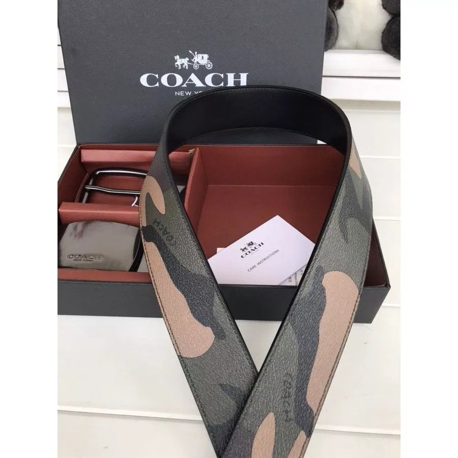 Coach men belt, Luxury, Accessories on Carousell